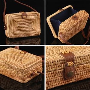 Bags | Bali Inspired Rattan Bag | Poshmark